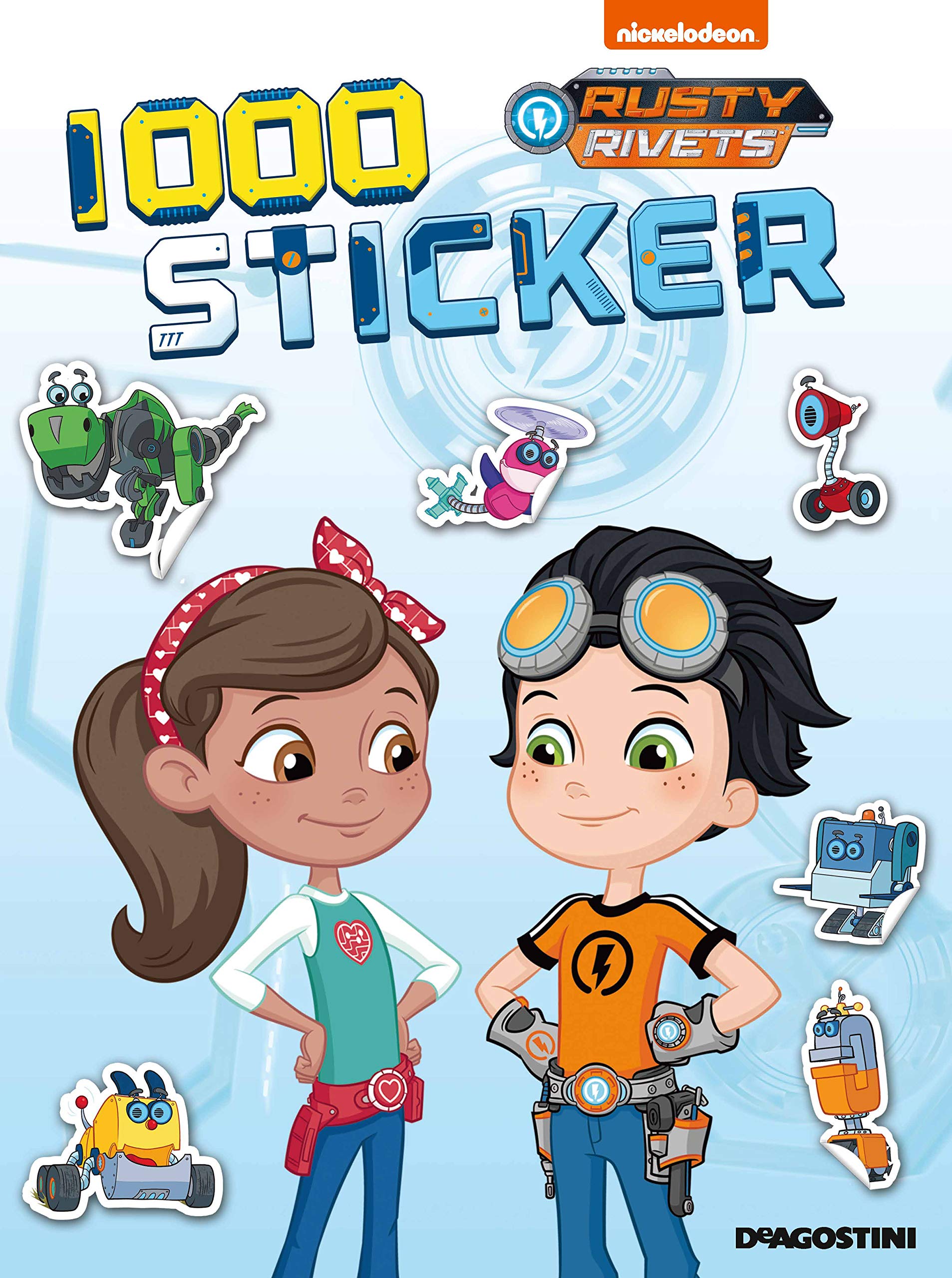 Rusty Rivets. 1000 sticker | Libri | De Agostini Libri