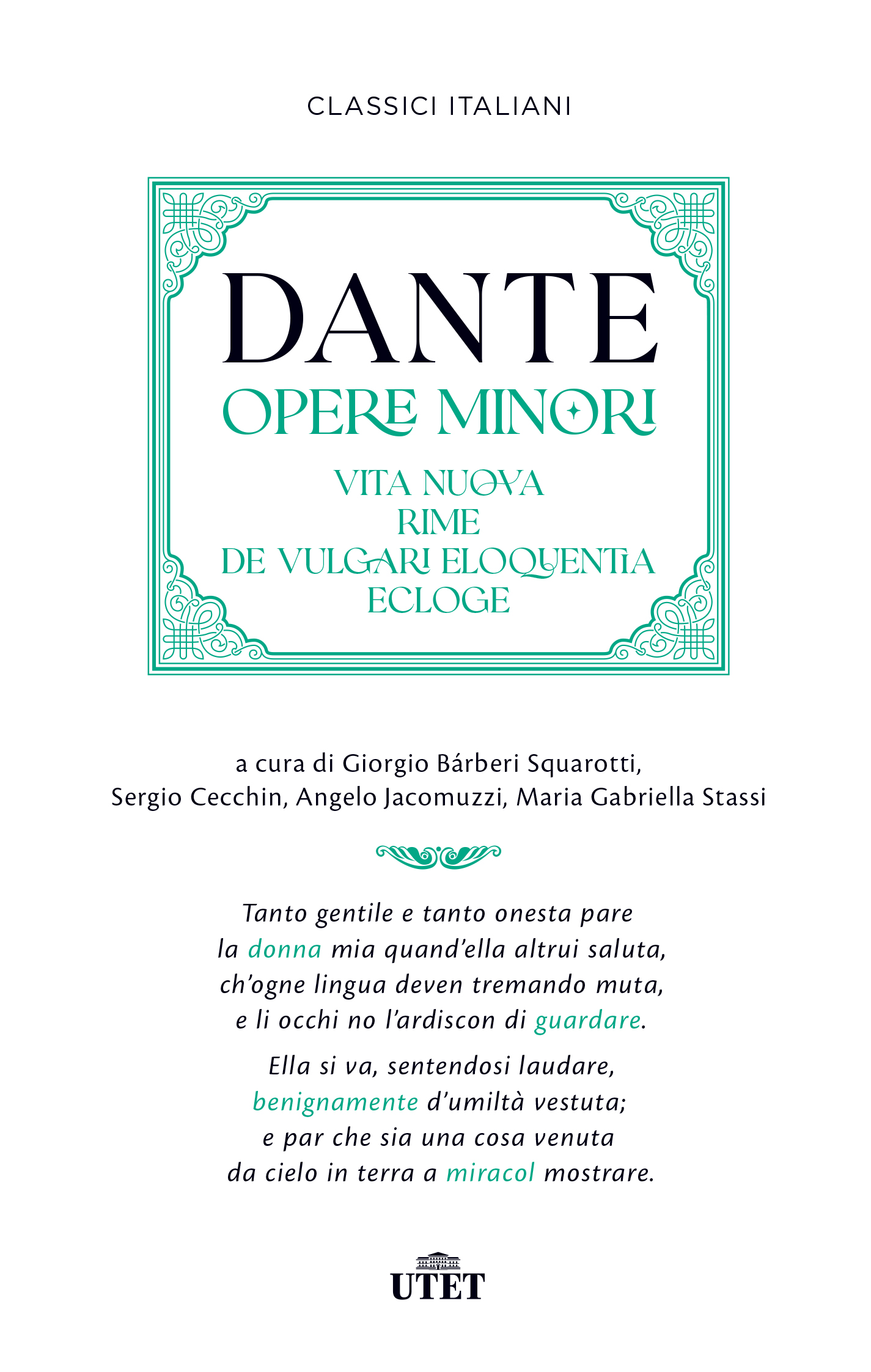 Dante. Opere minori di Dante Alighieri | Libri | De Agostini Libri